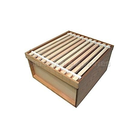 WBC Brood Chamber with 10 DN1 Frames + Wired Foundation + Ends or Spacers